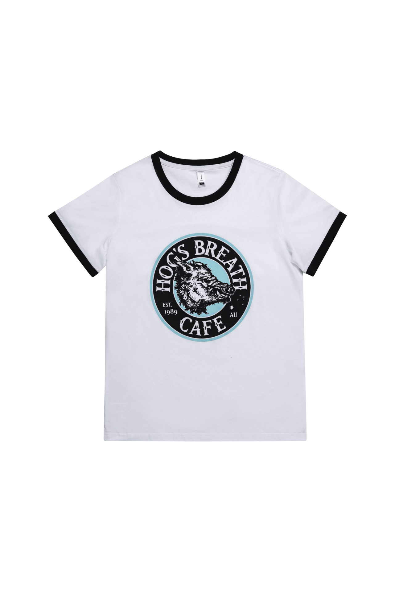 Women’s Ringer Tee | Hog's Breath Cafe